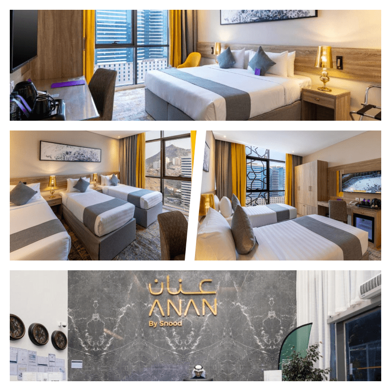 فندق عنان من سنود محبس الجن مكة المكرمة anan Hotel - حملات عمرة من الرياض - ثمن العمرة من المغرب